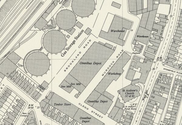 Queen's Road Gas Works - Historical Hastings