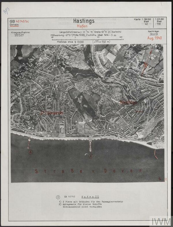 Luftwaffe Target Folder - Historical Hastings